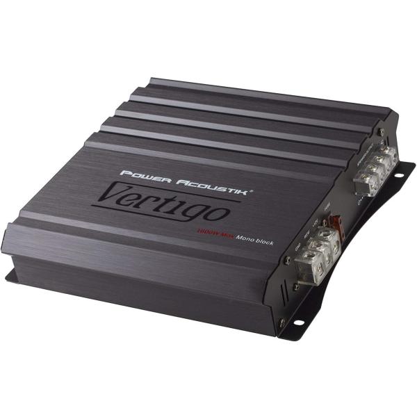 アメリカ人気のPower Acoustik (パワーアコースティック) Vertigoシリーズ Class AB 1chパワーアンプ VA1-1600Dです。最大出力:1,600W, 定格出力:200W×1ch (4Ω)、360W×1ch ...
