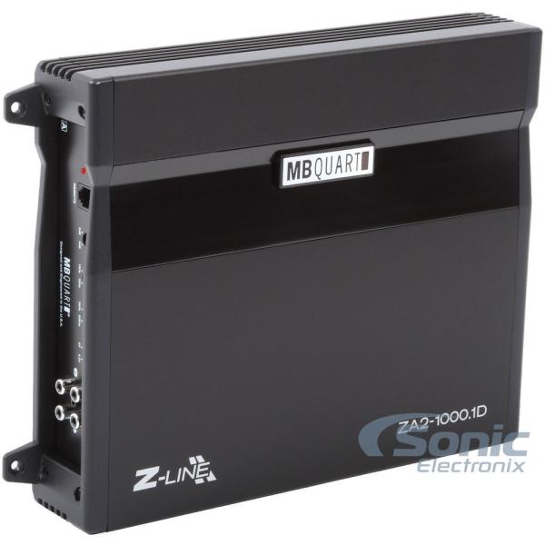 MB Quart Z-Lineシリーズ Class Q1（Class D）1chパワーアンプ ZA2-1000.1Dです。定格出力：1ch x 500W（2Ω）；1ch x 350W（4Ω）,1ch x 1000W（1Ω）；S/N：>...