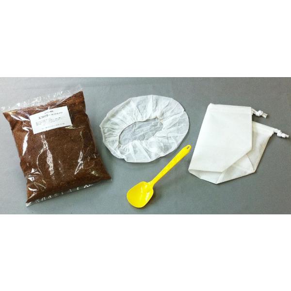 ■特長・家庭用生ゴミ処理機「自然にカエル（別売）」交換用チップと付属品セット・チップ材交換時や保管時に役立ちます・チップ材は森の土のような臭いで、嫌な臭気はありません・料理や食事の後のゴミをすぐに投入可能・生ゴミ分解後のチップ材は良質な肥料...