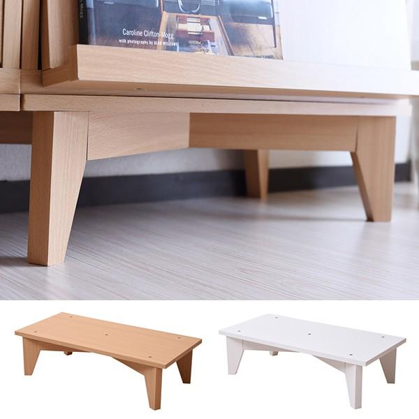 6種類のボックスシリーズを自在に組合せてオリジナルの壁面収納をつくれる専用の脚付きベースです。※収納家具本体は別売りです。脚を付ければ、床面が見えることで圧迫感が軽減し、おしゃれな北欧ナチュラルテイスト家具に変身！脚の高さは10cmあり、通...