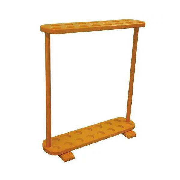 ■サイズ幅58.5×奥行14.5×高さ64.0cm■陳列数前列：7本後列：8本合計：15本■材質木製■備考ステッキ・杖は付属しておりません。■関連ワード杖立て ホルダー ラック 杖置き ステッキスタンド 什器 木製 15本 収納本数 シンプ...