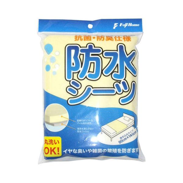 ■特長・肌ざわりのソフトな防水シーツ・表面：肌触りがソフトなパイル地を使用・裏面：寝具を濡らさない防水フィルム・丸洗い可能・抗菌・防臭仕様■サイズ約900×1450mm■材質表面：綿80%、ポリエステル20%裏面：ポリウレタン樹脂コーティン...
