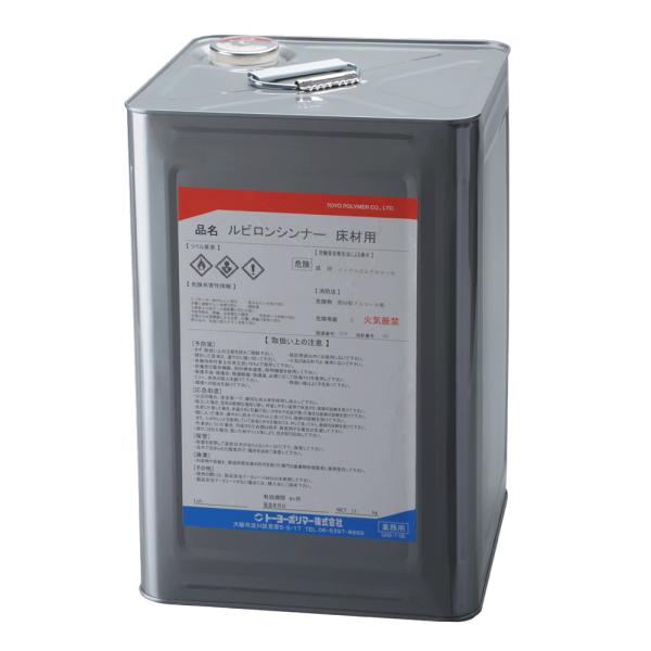 ■特長はみ出した硬化する前の接着剤を床材を痛めることなく拭き取ることができます。※硬化した接着剤は拭き取ることができません。■用途ルビロン接着剤専用拭き取り剤（溶剤）■色無色（液状）■容量14kg■均等荷重15kg■主成分イソプロピルアルコ...