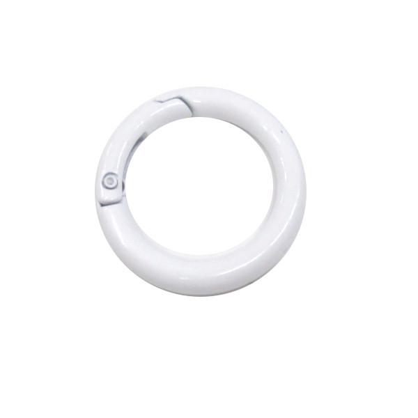 サークルカラビナは、お手持ちのフィッシングアクセサリーをDカンやベルトループなどにスマートに接続できる丸型カラビナです。用途によって色分けするなど様々な使い方が可能です。(1個の価格です）サイズ:W34×H34mm　線経:4.5mm　自重:10g