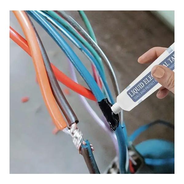 製品名: 液体絶縁接着剤材質：シリコーンゴム内容量: 30ml液色：黒、白1. 電気器具の修理を行う場合は、地元の電気規制に従ってください。2. 製品の最良の使用効果を得るためには、直射日光、高湿度、風の強い環境での使用を避けてください。3...