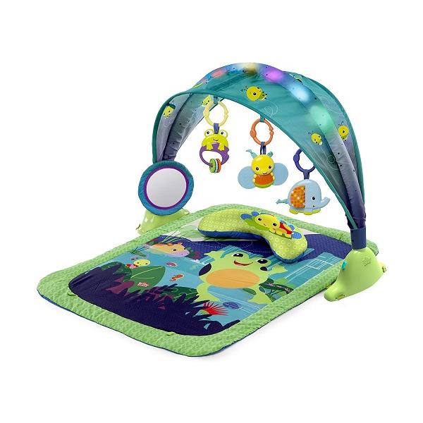 こちらの商品は【大型商品】の為、ラッピングは承れません。あらかじめご了承の上、お買い求めください。光と音楽で赤ちゃんを楽しませるプレイジムです。トイバー上にカラフルな光が現れ、心地よいメロデイとともに、赤ちゃんを楽しませます。赤ちゃんはライ...