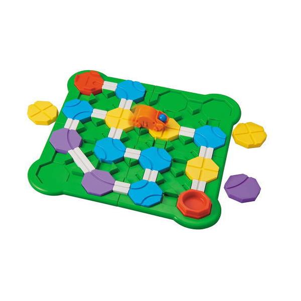 道つなぎパズルを解いて、ゼンマイの車を動かす! 論理的思考力、プログラミング的思考を養います。ロジカルロードメーカーは、スタートからゴールまでの道をつなぐパズルです。道となるピースは5種類。使えるピースの数や種類、ゴールまでのピースがはまる...