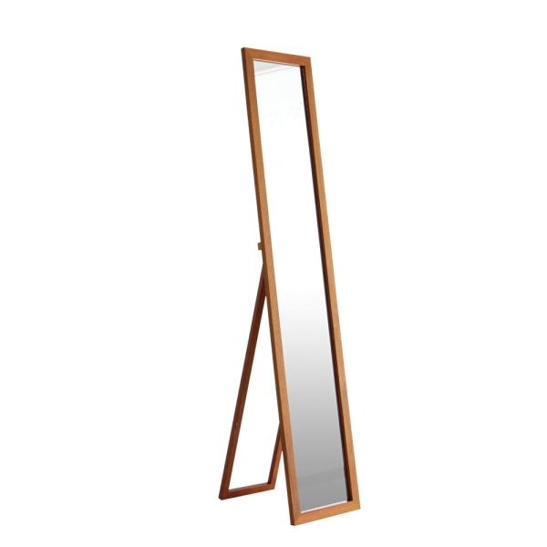 ◆商品説明[メーカー]ウィルリミテッド[商品サイズ]幅30cm×奥行き4〜39cm×高さ150cm[ミラーの厚さ]3mm[カラー]ブラウン[梱包サイズ]幅32×奥行7×高さ153cm