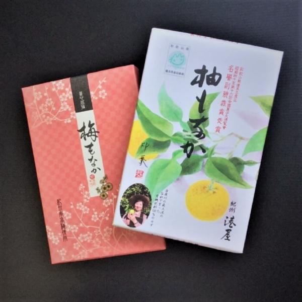 ◆商品説明[メーカー]港屋[内容量]柚もなか：12個梅もなか：12個[原材料]柚もなか：白餡(白いんげん)(国内製造)、砂糖、もち粉、水飴、ゆず(和歌山県産)、寒天／着色料(クチナシ)梅もなか：白餡(白いんげん)(国内製造)、砂糖、もち粉、...