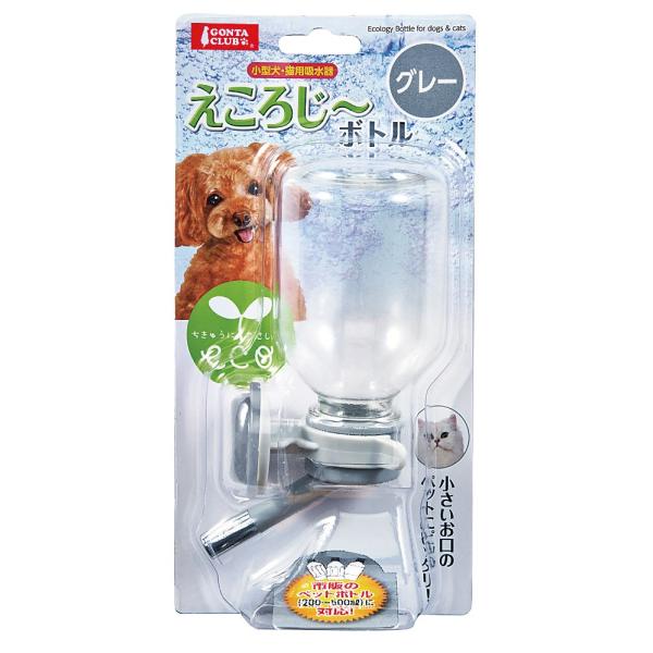 ＊小型犬や子猫にぴったりのサイズです。 ＊飲料水などの市販のペットボトル（200〜500ｍｌ）を再利用し、ウォーターボトルとして使用できます。 ＊取り付ける場所や高さを調節できます。