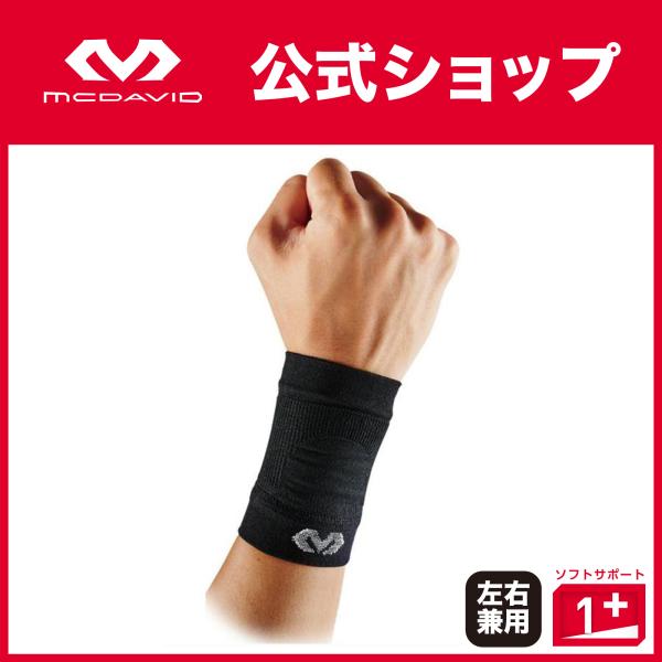 McDavid MA108 リストスリーブ リストサポーター 手首サポーター 1本入り コンディショニング スリーブ 弾性素材 圧迫サポート 保温・保護 動作サポート 快適フィット 左右兼用 スポーツリハビリ 手首ケア 野球 テニス ゴルフ...