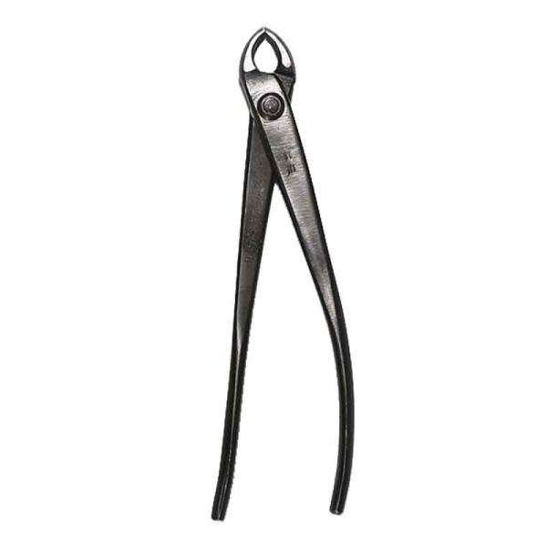 盆栽の枝を元からえぐって切り取る鋏です。また、こぶなども切り取ります。ミニ盆栽〜小品盆栽に良く使用されます。品　番：9サイズ：全長：150mm　刃渡：9mm材　質：鋼生産国：日本入　数：1本盆栽用品の兼進大正8年創業の専門店全て日本製の本格刃物
