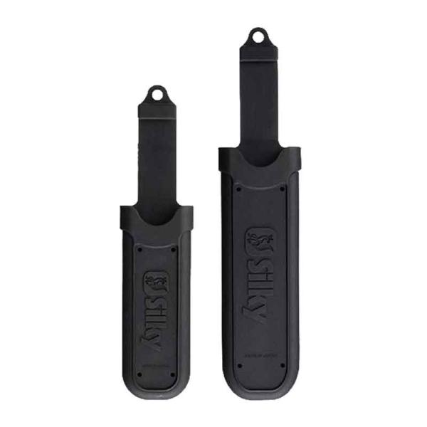 シルキー折込ノコを携帯するために生まれた使い勝手抜群のゴム製携帯ケース！今までの携帯ケースでは収納しにくかった折込ノコにも対応。誰もが頭を悩ませていた大型折込ノコに持ち運びやすさと携帯性はこの専用ケースで全て解決！腰に携帯するからどこかに置...