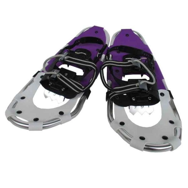 傾斜面に強い「ヒールリフター」機能のワンランク上のスノーシュー！ヒールリフター機能付！スノーシューのかかと部を「固定」「下げる」が選べます。固定させると急斜面の登坂時にふくらはぎの負担が少なくなり楽に登ることができます。また下げた場合にはス...