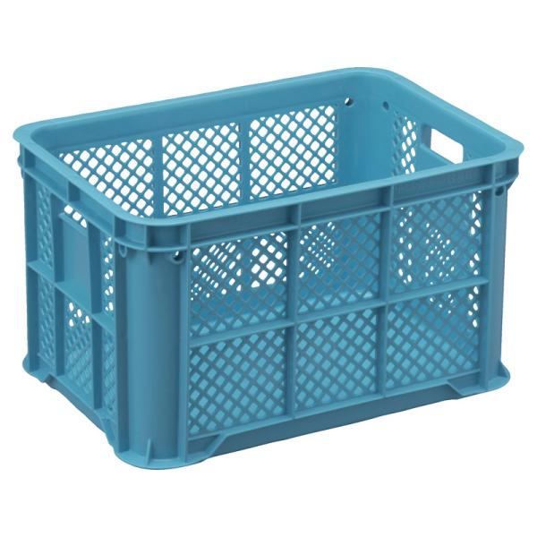 収穫用コンテナー！みかんコンテナー20kg用！品　番：104913-00サイズ：外寸：523×366×305mm　内寸：487×330×300mm容　量：47.2L/個材　質：PE底面仕様：#54タイプ、水抜き孔有仕　様：2持手2印刷面、中...
