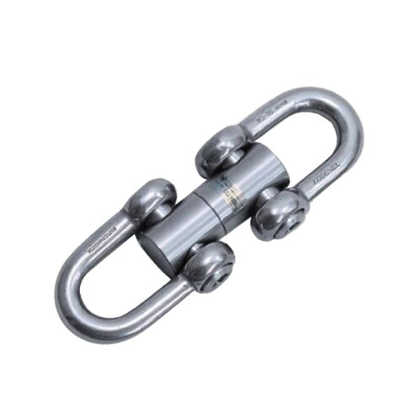 スイベルにシャックルを追加し、従来品より質の高い戻しが可能です。品　番：WS-10サイズ：10重　量：390g/個材　質：ステンレス使用荷重：6.3（0.64）kN（tf）付属品：六角棒レンチ生産国：日本入　数：1個