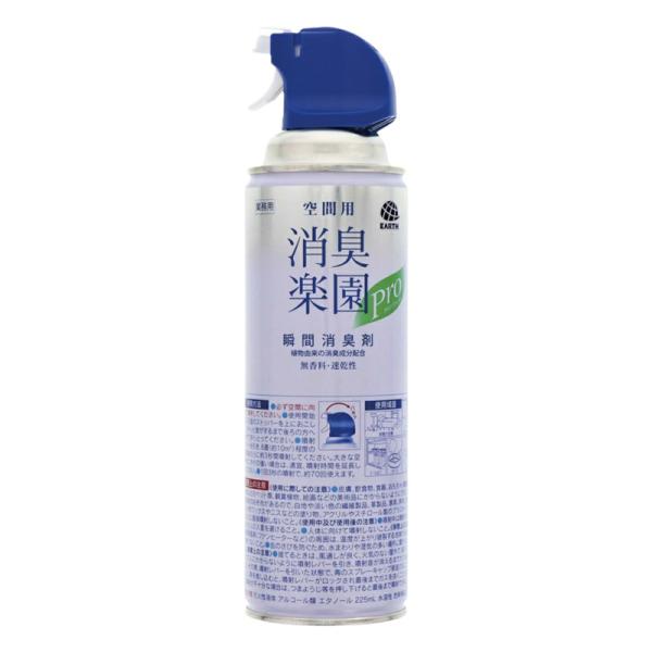アルコールと植物由来の消臭成分でパワフルに除菌・消臭します。ジェット噴射で空間のすみずみまで消臭します。床面を濡らさない速乾性です。帯電防止剤配合で空間のホコリ・アレル物質を除去します内容量：450ml/本香　り：無香料消臭対象：タバコ臭、...