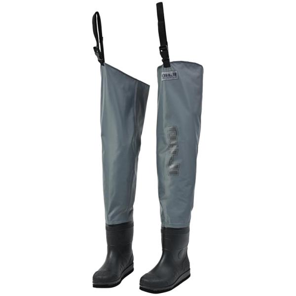 膝部までの水深に対応するヒップウェーダーは、肩ベルトがないため、着脱が簡単で持ち運びも楽々。長靴感覚で手軽に使用できるため、小規模な河川や渓流域での釣りやアウトドア、作業等に最適です。磯、ゴロタ浜、渓流、サーフ、堤防など、さまざまな場所で使...