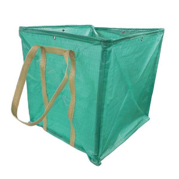 角にスチール支柱が入っているから自立します。建築現場、土木工事現場の廃材、くず入れに！使用後はコンパクトに折りたたんで収納できるので、邪魔になりません。材質は耐水性に優れたポリプロピレンを採用しております。サイズ：使用時：約幅68×奥行68...