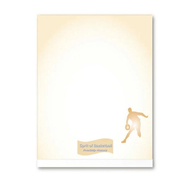 スポーツ種目別サイン用色紙！部活、卒団寄せ書き…悠久の絆！品　番：FD13-17サイズ：242×272mm付属品：日本入　数：10枚（セット販売）バスケットボール、色紙、メモリアルグッズ