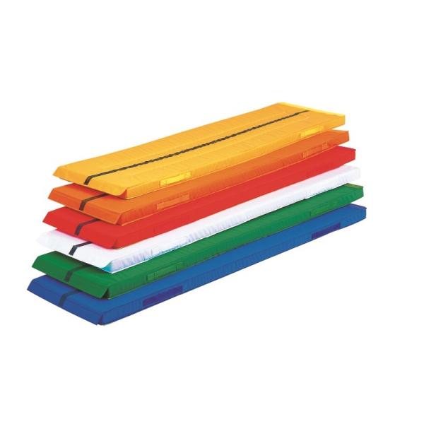 ※コチラの商品は、受注生産品の為、返品・交換などはできませんので予めご了承ください。※受注生産品の為、納期1ヶ月程度かかります。屋内外兼用の折りたたみ防水マット2枚重ねて高さを持たせて連続の前転・後転をしやすく出来ます。2枚3枚とタテ(長さ...