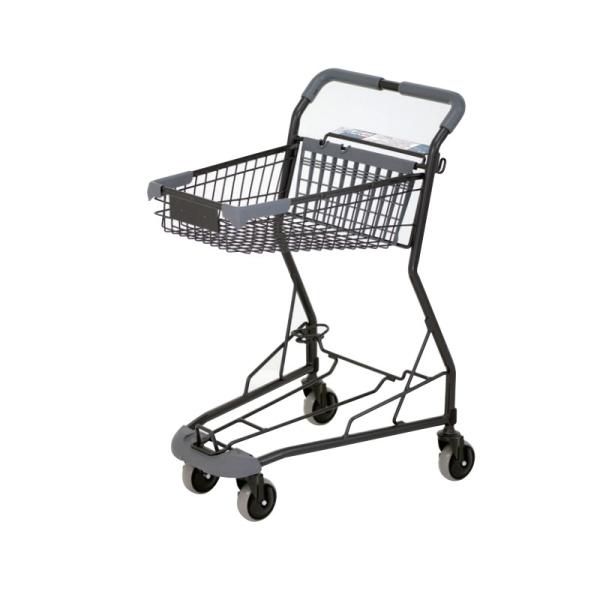 自在キャスターで移動がスムーズ！スーパーのカートそのものなのでご想像の通り軽やかに動きます！品　番：EKD916サイズ：長さ60.8cm×幅51.4cm×高さ91.5cm　キャスター：直径10cm重　量：8.8kg材　質：スチール（樹脂コー...