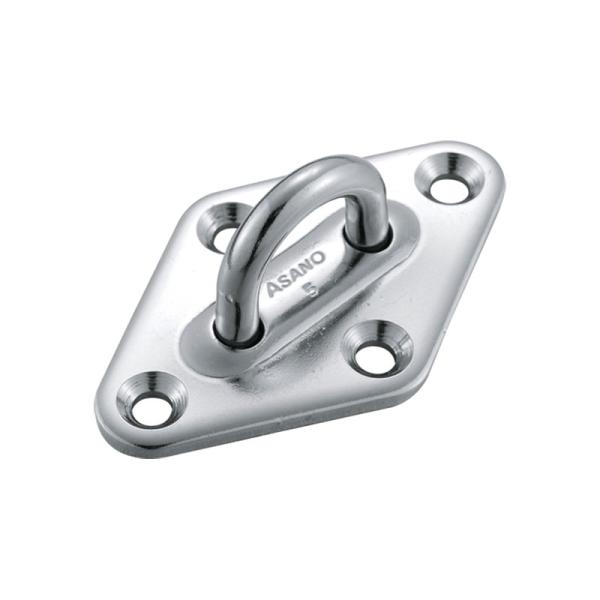 ダイアモンドアイプレートサイズ：6使用荷重：30kgNo.：AK3221※材質：SUS304入数：1個