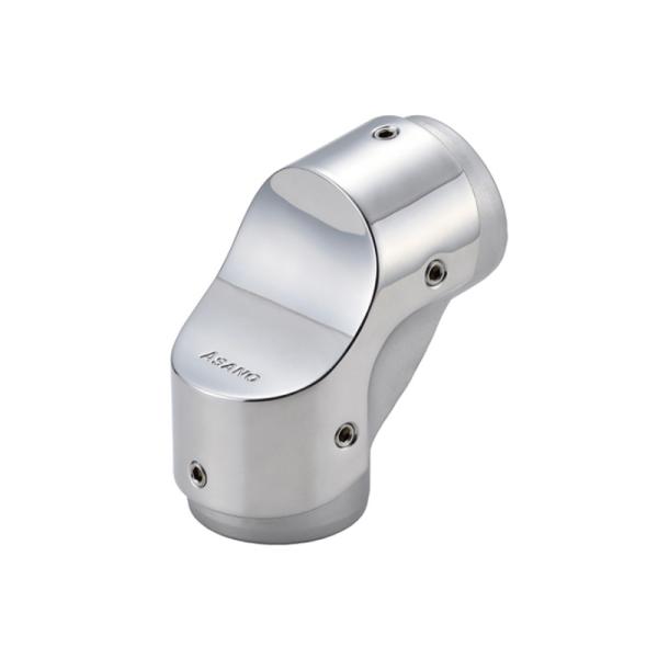 雲梯金具 M-A型 径60.5雲梯のジョイント継手金具です。子供の手に触れる部分の突起を無くした安全設計。荷重がかかる部分を厚くし、コーナー部にリブを設けることで強度アップを図りました。鏡面部分を設けたデザインは、環境と美しくマッチします。...