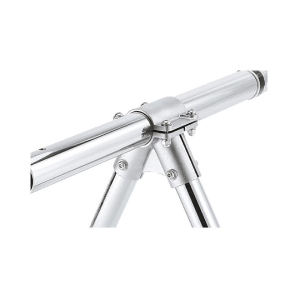 ブランコ中間金具 径60.5×48.6※材質：SCS14（SUS316相当）※写真のボルト・ナットは標準仕様です。（ボタンボルト、袋ナット仕様）ボルト類の変更は随時対応します。お問い合せください。※ボルト類の材質は、SUS304。