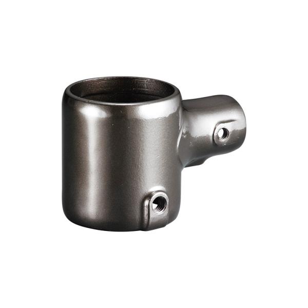 鉄棒継手 H-A Hシリーズ2型 塗装 段違い 押しネジ材質：SCS1460.5支柱/28シャフト用ステンレス鉄棒金具