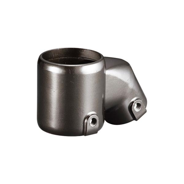 鉄棒継手 H-A Hシリーズ2型 塗装 控え支柱 押しネジ材質：SCS1460.5支柱/28シャフト用ステンレス鉄棒金具