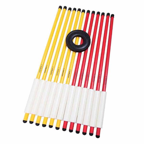 操作がカンタンなドーナツ型のソフトパックを使用。“全選手必ず出場”がルールのチームスポーツ。フロアホッケーの精神・楽しさを損なうことなく、小学校低学年から高齢者まで手軽に親しまれるよう安全に配慮し、簡便・軽量化を図ったものがソフトフロアホッ...