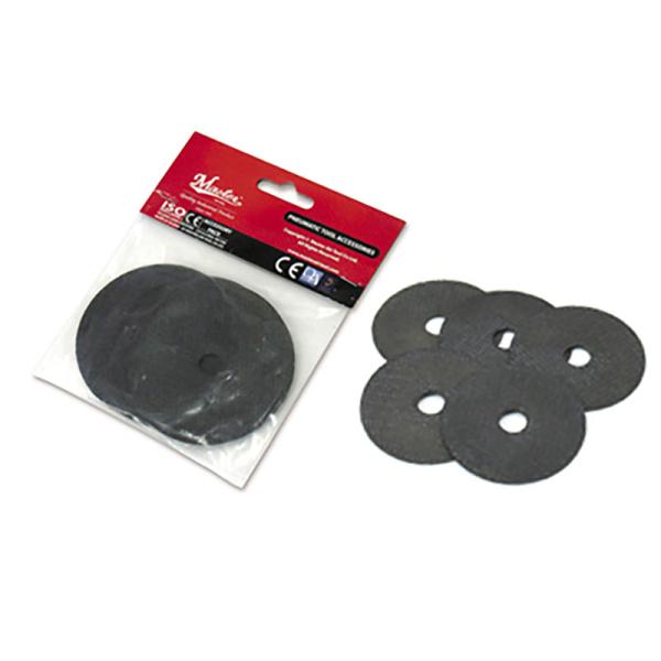 カットオフツールの切断砥石(3inch)です。適合機種：38330、18040、18070品　番：MSA-K30731Cディスクサイズ：3″(76.2mm)×穴径3/8(9.5mm)厚　み：1.0mm　　生産国：台湾入　数：5枚セット