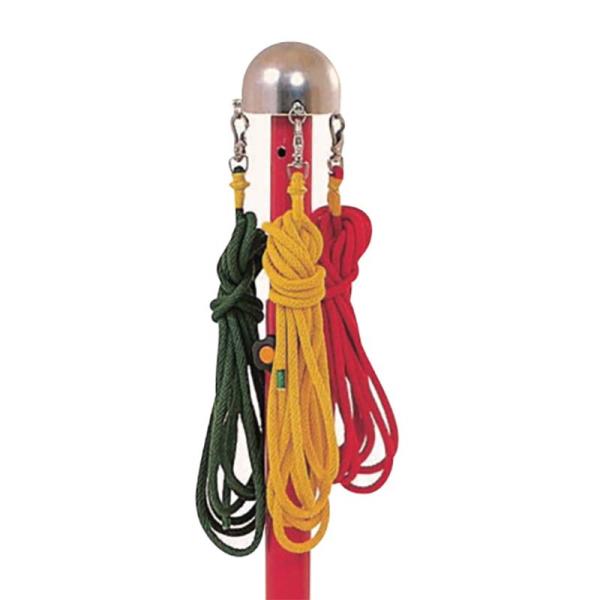 ※こちらの商品は、ロープのみの販売です。画像のポールは付属しません。品　番：20178サイズ：径8mm×5m重　量：1本180g（金具含む）セット内容：ロープ×3本入　数：1セット