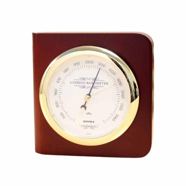 天然木を使用した卓上タイプの気圧計。気圧の変化による天候変化や台風の接近などの気象観測、「頭が痛い」「古傷が痛む」「身体がダルい」などの気象病の目安として最適。厳格な加工技術にこだわり、一つ一つ丹念な手作業により岩手県奥州市水沢で造り上げた...
