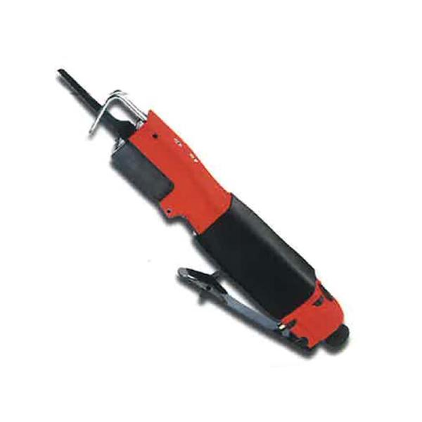 定番エアーソーがお求めやすい価格で新登場。品　番：11410サイズ：全長235mm重　量：0.6kgストローク数：9000bpmストローク量：10mm空気消費量：1.4cfm（39l/m）生産国：台湾入　数：1台