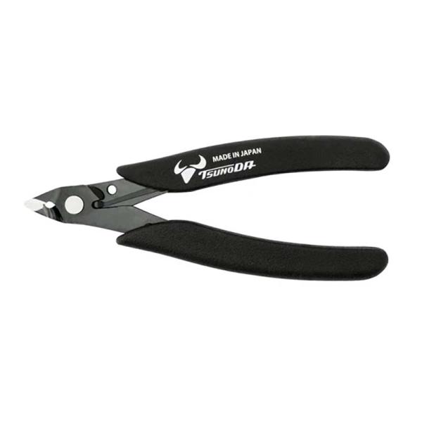 ゲートやリード線など細い線材が切断しやすい小型軽量ニッパーです。新構造のバネで大きく開きすぎてもバネが飛び出る心配がありません。先端が尖っているので、狭い箇所の切断も容易にできます。品　番：FC-120サイズ：全長：125mm　頭部幅：13...