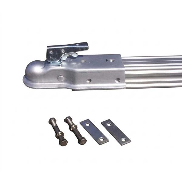 マリーナ内、砂浜等、動力車での移動に。ボルト、専用スペーサー付きです。※トレーラーではありませんので、公道での牽引使用はできません。　牽引速度＝時速5km以下（バギー車等の牽引に適します）品　番：JL302材　質：スチール牽引最大重量：15...