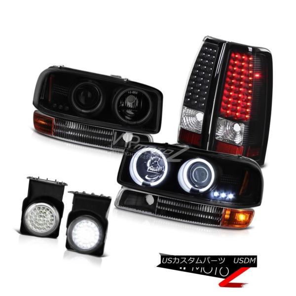 ヘッドライト [BRIGHTEST] CCFL Rim Headlights Bumper Tail Lamp LED System 04 05 06 Sierra Z71 [BLIGHTEST] CCFLリムヘッドライトバンパーテールラン...