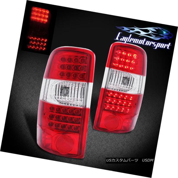 テールライト 2000-2006 Chevy Suburban/Tahoe/GMC Suburban LED Red Clear Tail Lamp Rear 2Nd 2000-2006シボレー郊外/タホ/ GMC郊外LEDレッドクリアテー...
