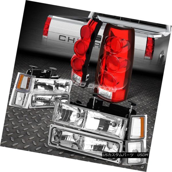 テールライト CHROME HEADLIGHT+CORNER LIGHT+CHROME ALTEZZA TAIL LIGHT FOR 94-00 C/K C10 PICKUP CHROME HEADLIGHT + CORN ERライト+クロ...
