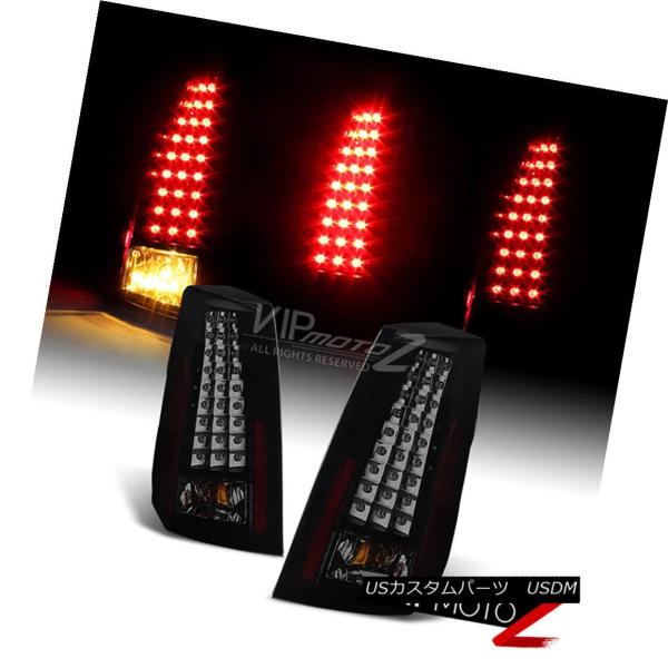 テールライト [Sinister Black] 2003-2007 Cadillac CTS V "Super Brigth" LED Tail Brake Lights [Sinister Black] 2003-2007キャデラックCT...