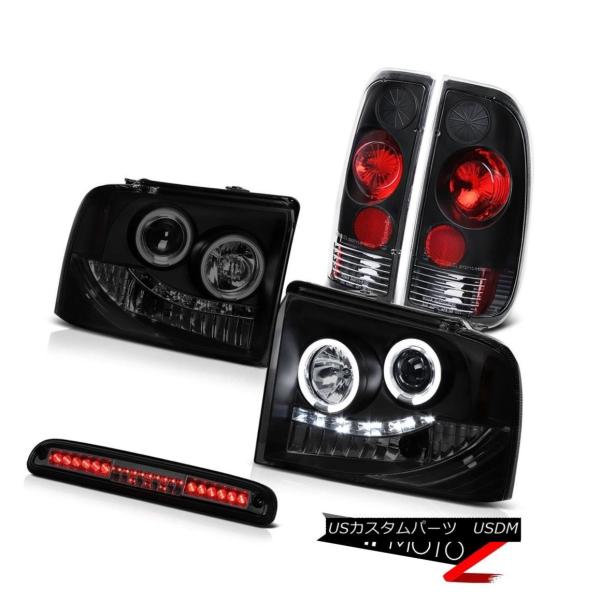 テールライト 2005-2007 F250 XLT [BRIGHTEST] CCFL Headlights Tail Brake Lights High Stop LED 2005-2007 F250 XLT [BLIGHTEST] CCF...