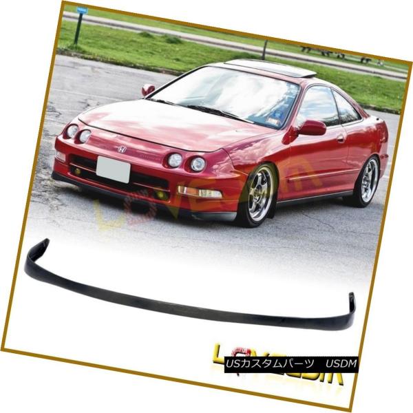 エアロパーツ Fit 94-97 Acura Integra SIR Style Front Bumper Lip Spoiler Bodykits Polyurethane フィット94-97アキュラインテグラSIRスタイルフロントバンパ...