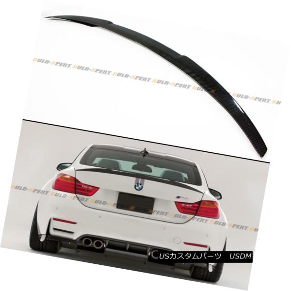 エアロパーツ FOR 2015-2018 BMW F82 M4 V PERFORMANCE STYLE CARBON FIBER TRUNK LID SPOILER WING 2015-2018 BMW F82 M4 Vパフォーマンススタイ...