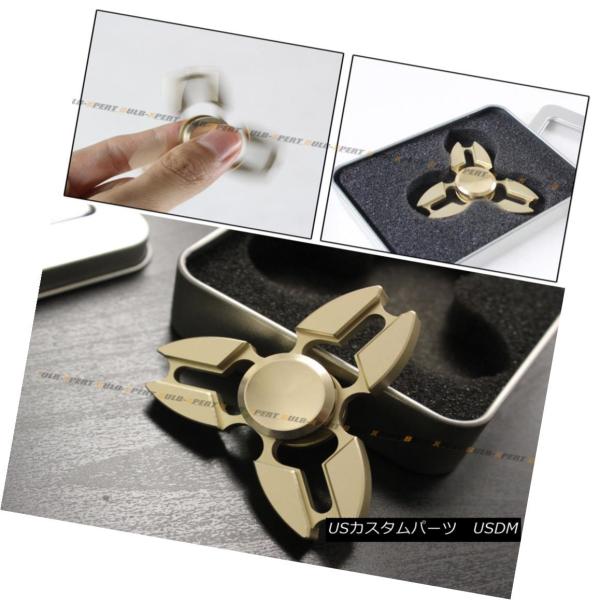 エアロパーツ Tri Fidget Hand Spinner Triangle Torqbar Brass Finger Toy Focus ADHD Autism Gold トライFidgetハンドスピントライアングルTorqbar真ちゅ...