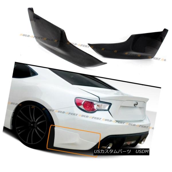 エアロパーツ For 2013-16 Subaru BRZ / Scion FR-S FRS 86 Rear Bumper Splitter Valances Aprons Subaru BRZ / Scion FR-S FRS 86リアバ...