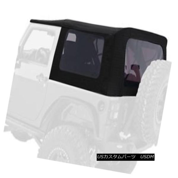 幌・ソフトトップ Smittybilt 9070235 Soft Top Oem Replacement W/Tinted Windows Black Diamond Jeep Smittybilt 9070235ソフトトップOem交換W ...