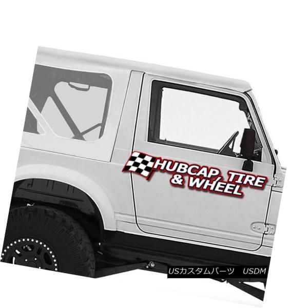 幌・ソフトトップ SMITTYBILT OE REPL. SOFT TOP WHITE ZIP-OUT WINDOW 86-94 SUZUKI SAMURAI 98552 SMITTYBILT OE REPL。 ソフトトップホワイトジップア...
