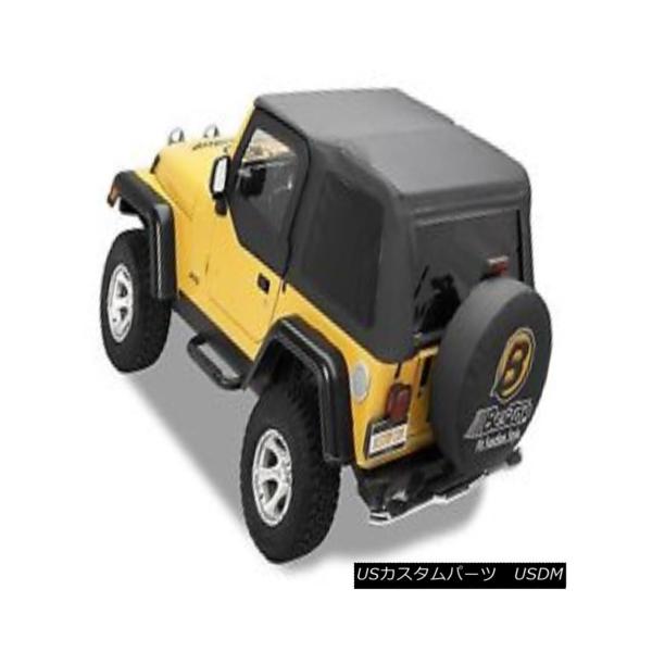 幌・ソフトトップ Bestop Classic TrekTop 97-06 Jeep Wrangler TJ Tint Windows Black Diamond Bestop Classic TrekTop 97-06ジープ・ラングラーT...